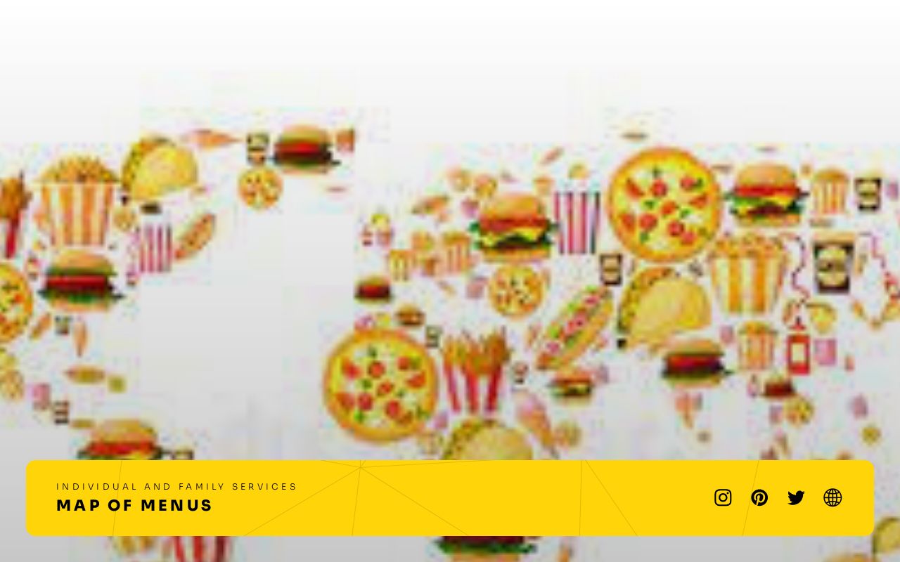 Map of Menus